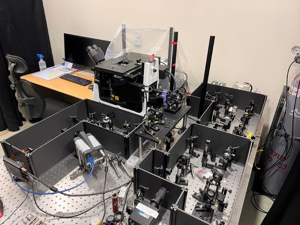 Optical Setups in Aug 2022 – Bioimaging and Biophotonics Laboratory